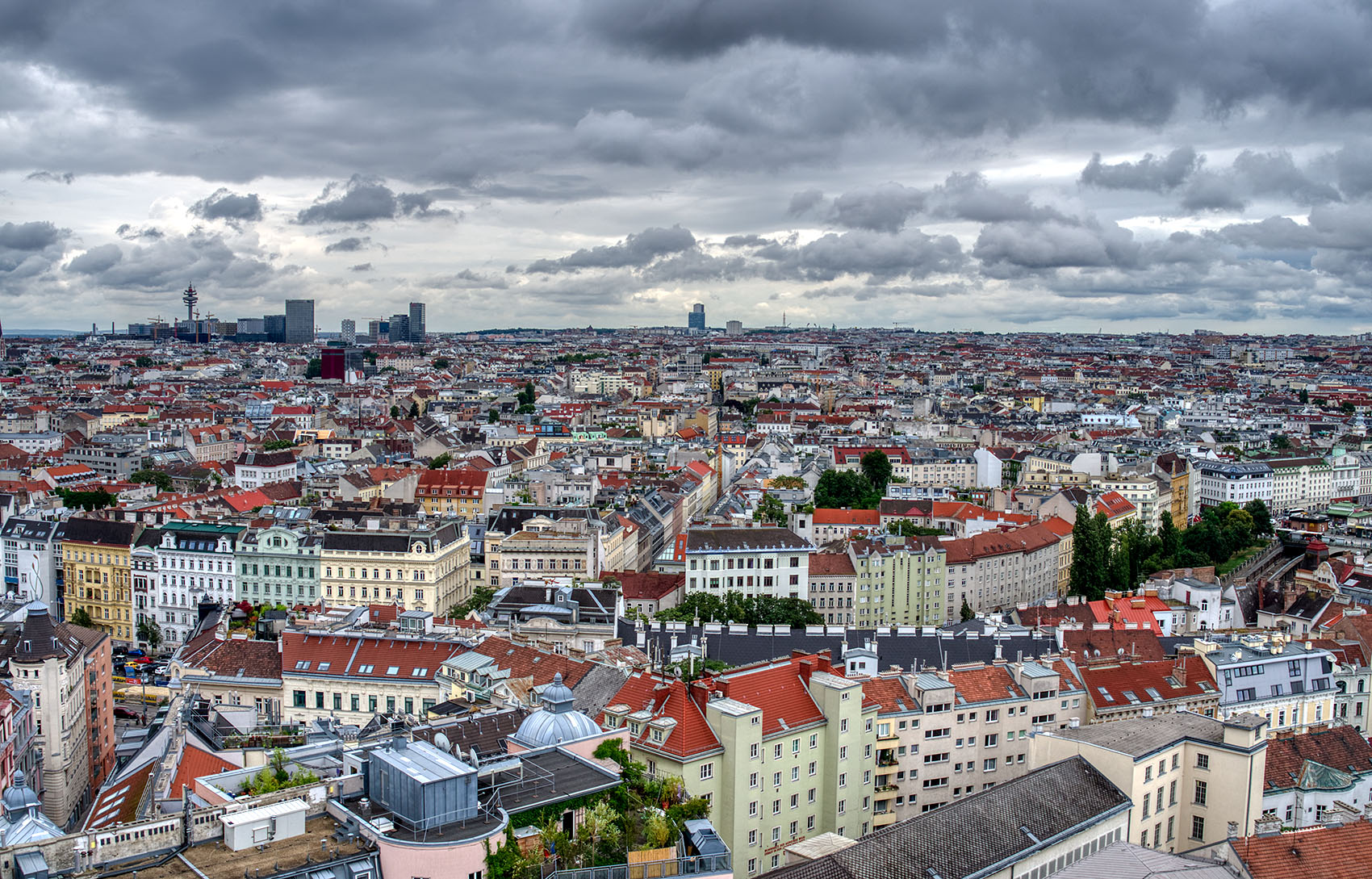 Vienna from a terrace size - heyyouphoto.com